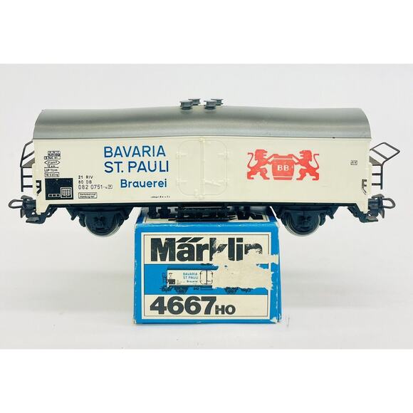 Märklin | Toys | Marklin Ho Bavaria St Pauli Beer Tank Car Bierwagen ...